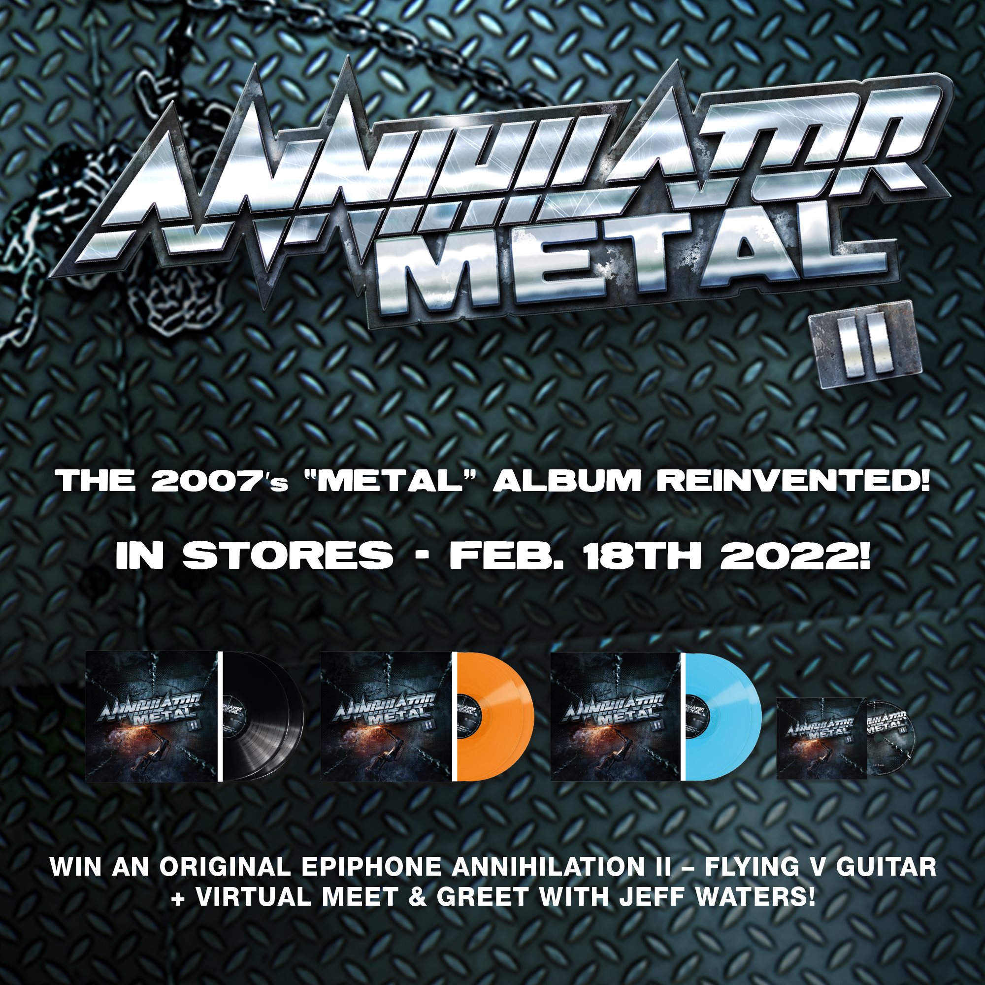 Annihilator – Announce “METAL II” Out On 18th February 2022 via ...