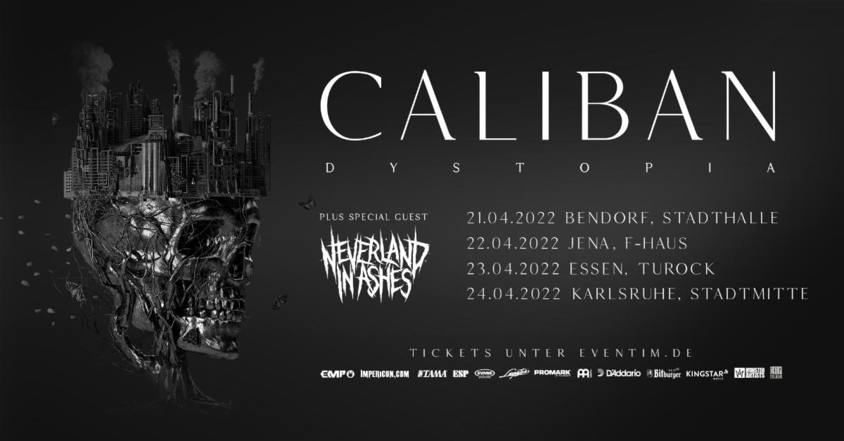 CALIBAN New Album ‘Dystopia’ Out April 22nd – Metal Planet Music