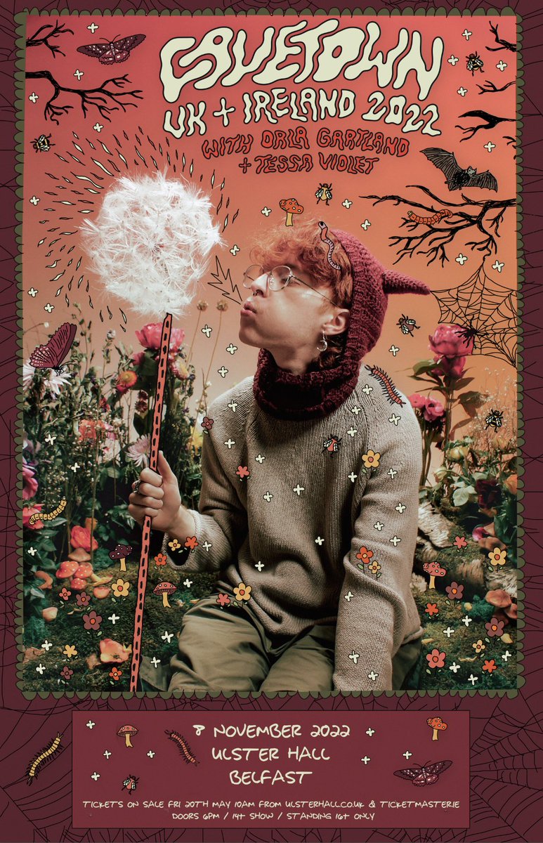 CAVETOWN ANNOUNCES ULSTER HALL, BELFAST SHOW ON 08TH NOVEMBER 2022 | ON ...