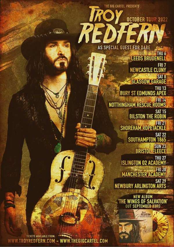Troy Redfern releases “Sweet Carolina” single and music video from “The ...