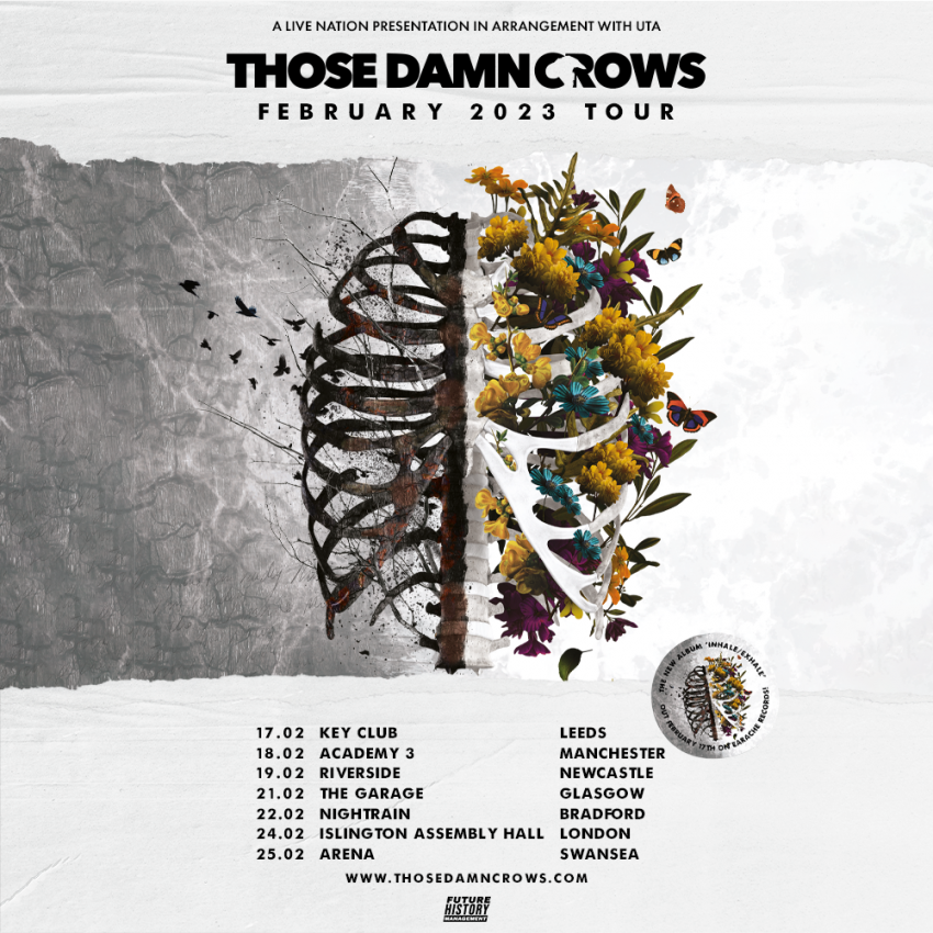 THOSE DAMN CROWS unveil new single & video ‘This Time I’m Ready ...