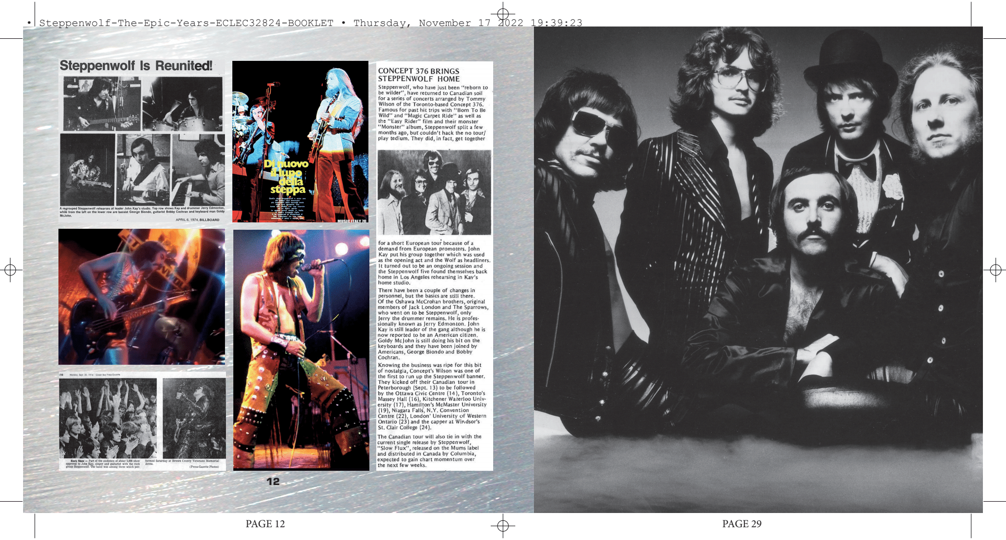 Album Review: Steppenwolf – ‘The Epic Years 1974 – 1976’ – Metal Planet ...