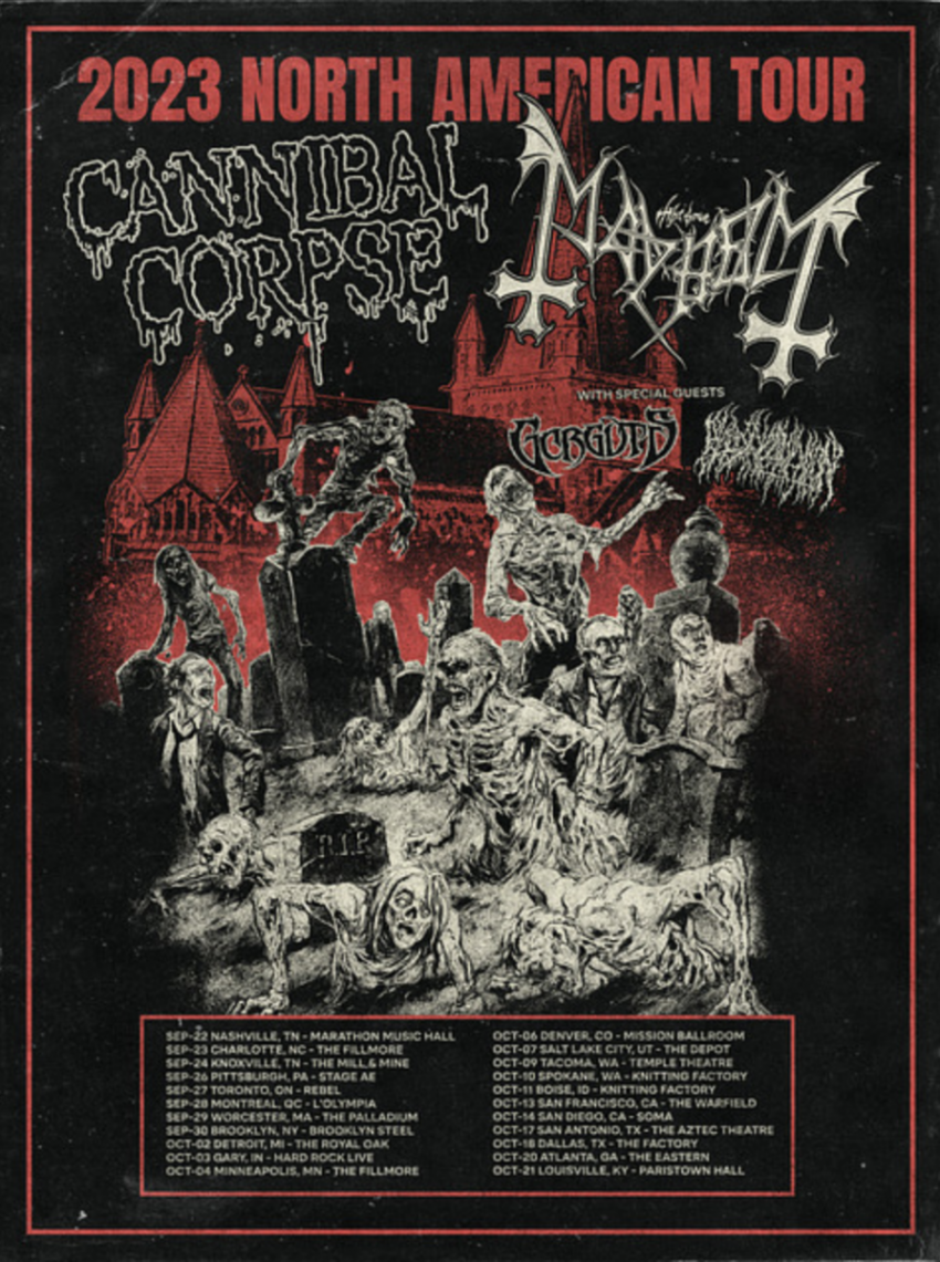 CANNIBAL CORPSE Unleashes “Summoned For Sacrifice” Video/Single – Metal ...