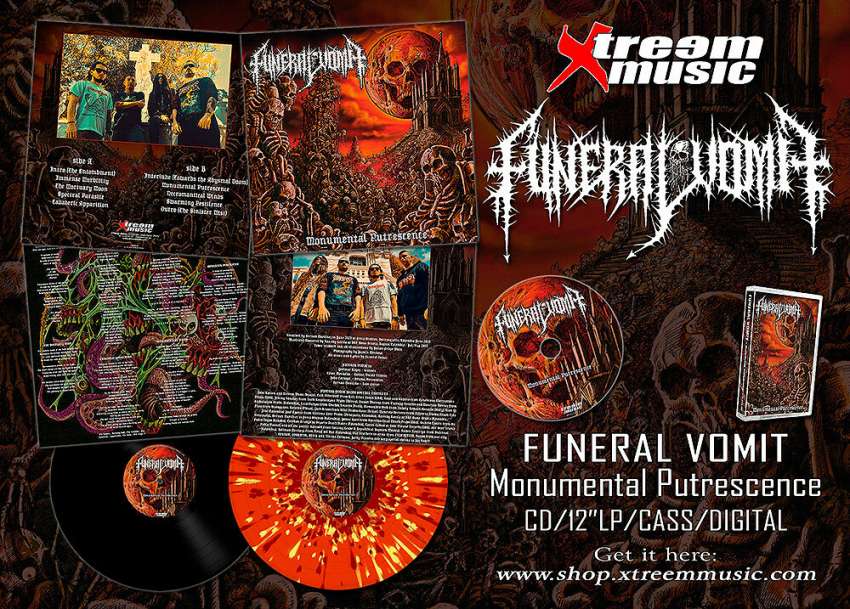 FUNERAL VOMIT Unveils Visualizer Video for “The Mortuary Moon” – Metal ...