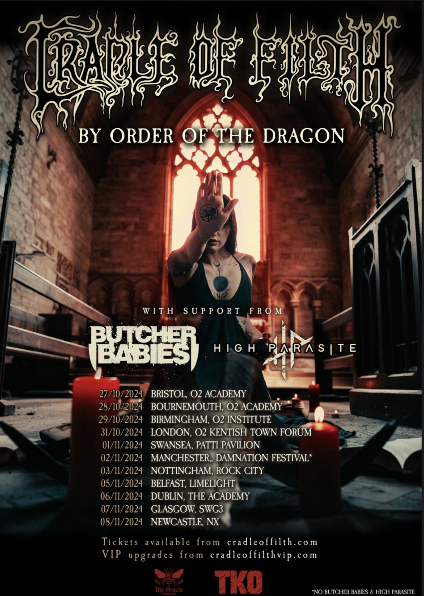 HIGH PARASITE announce debut album; first single and Cradle of Filth ...