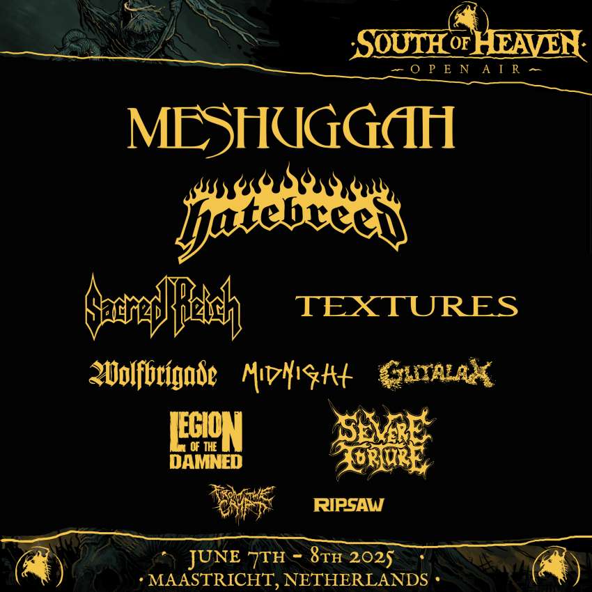 South of Heaven Festival announces first 11 names! – Metal Planet Music