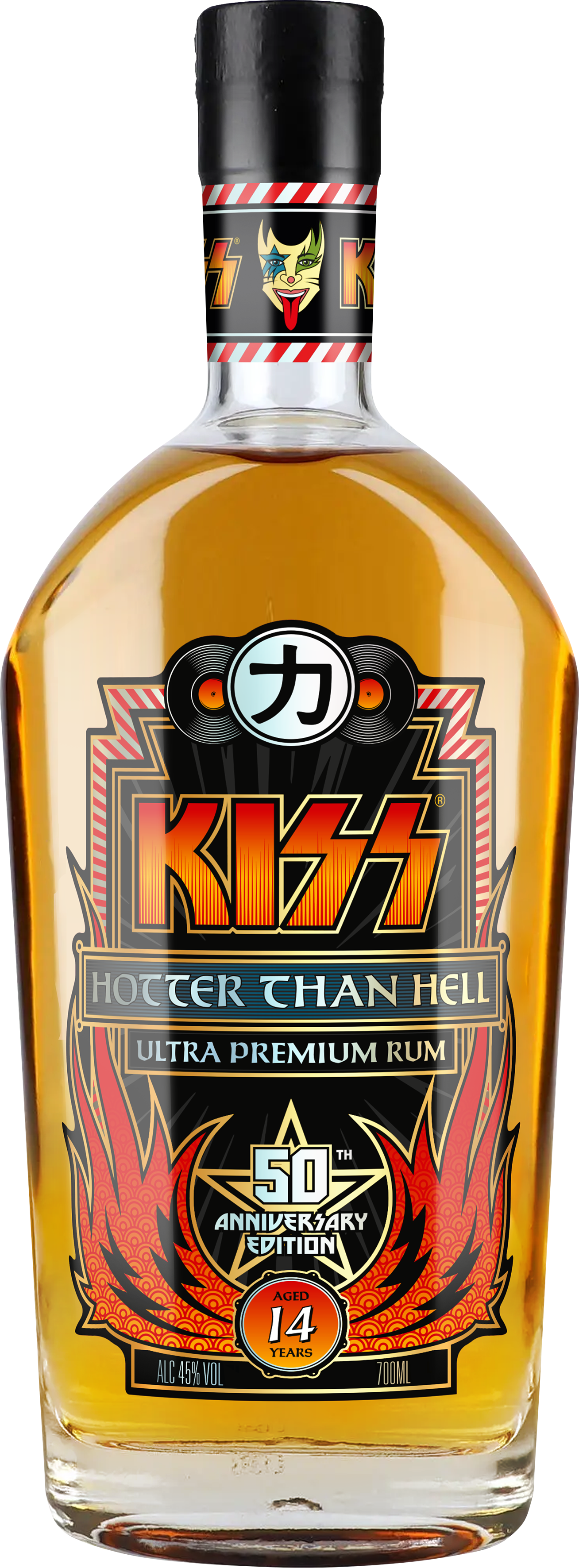 Launch of KISS Hotter Than Hell Ultra Premium Rum 50th Anniversary ...