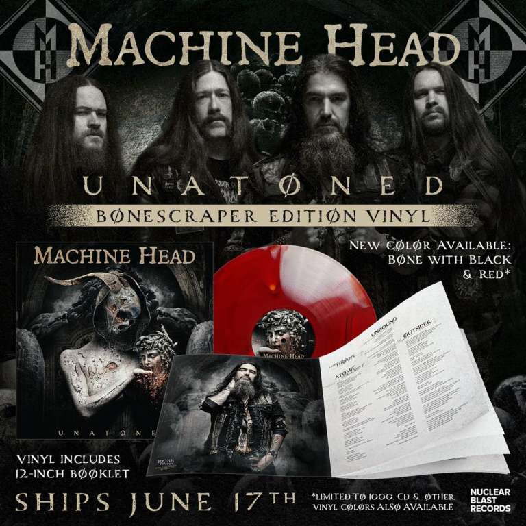 MACHINE HEAD release new single/video BØNESCRAPER – Metal Planet Music