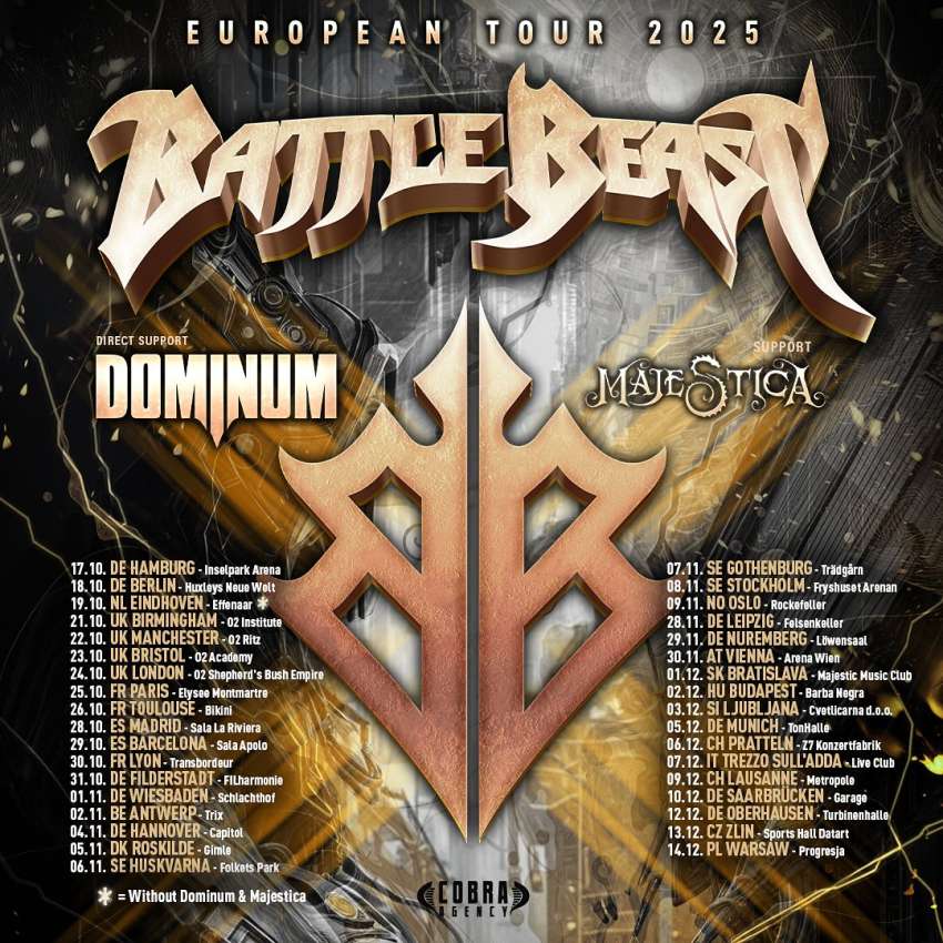 BATTLE BEAST – release new song ‘Last Goodbye’ + UK tour dates in ...