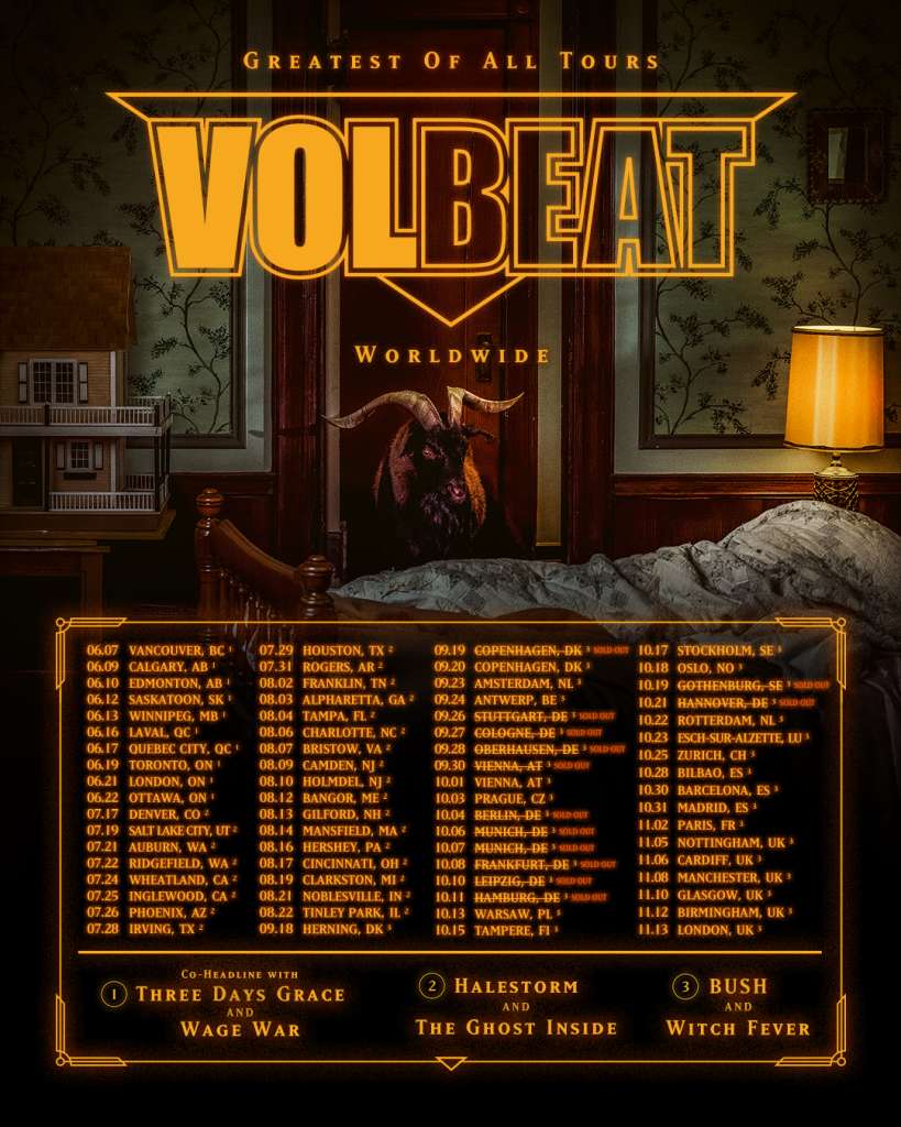 VOLBEAT share personal new single Time Will Heal + video – Metal Planet ...