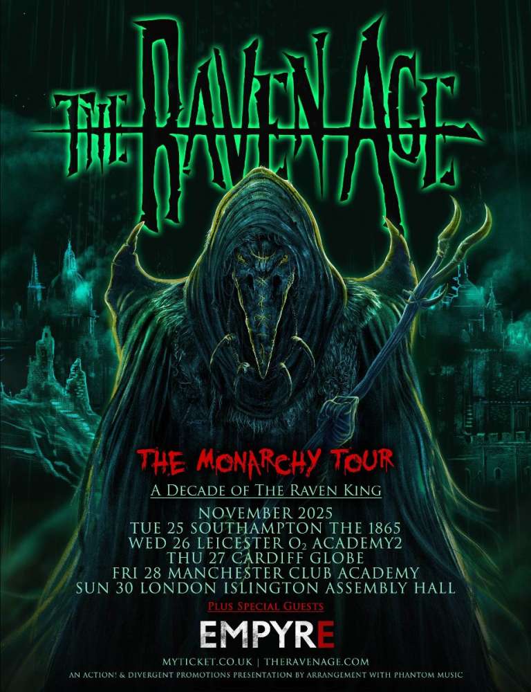 The Raven Age release new single & announce UK headline tour – Metal ...