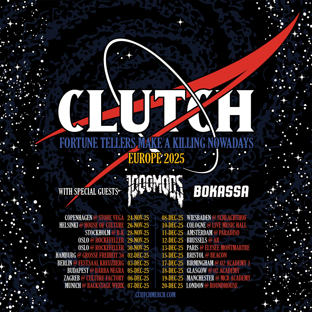 CLUTCH announce next chapter in their Collector’s Series; self-titled ...