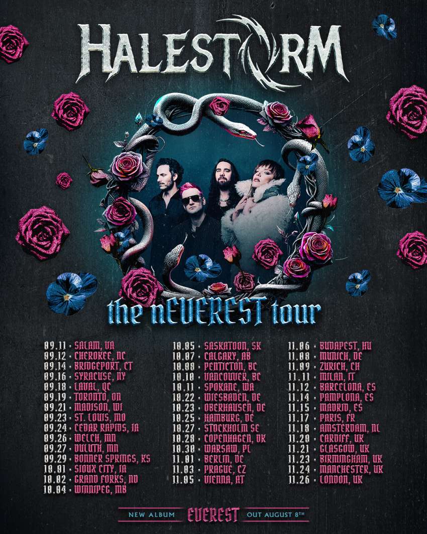 HALESTORM drop new song Rain Your Blood On Me, performed at Black ...