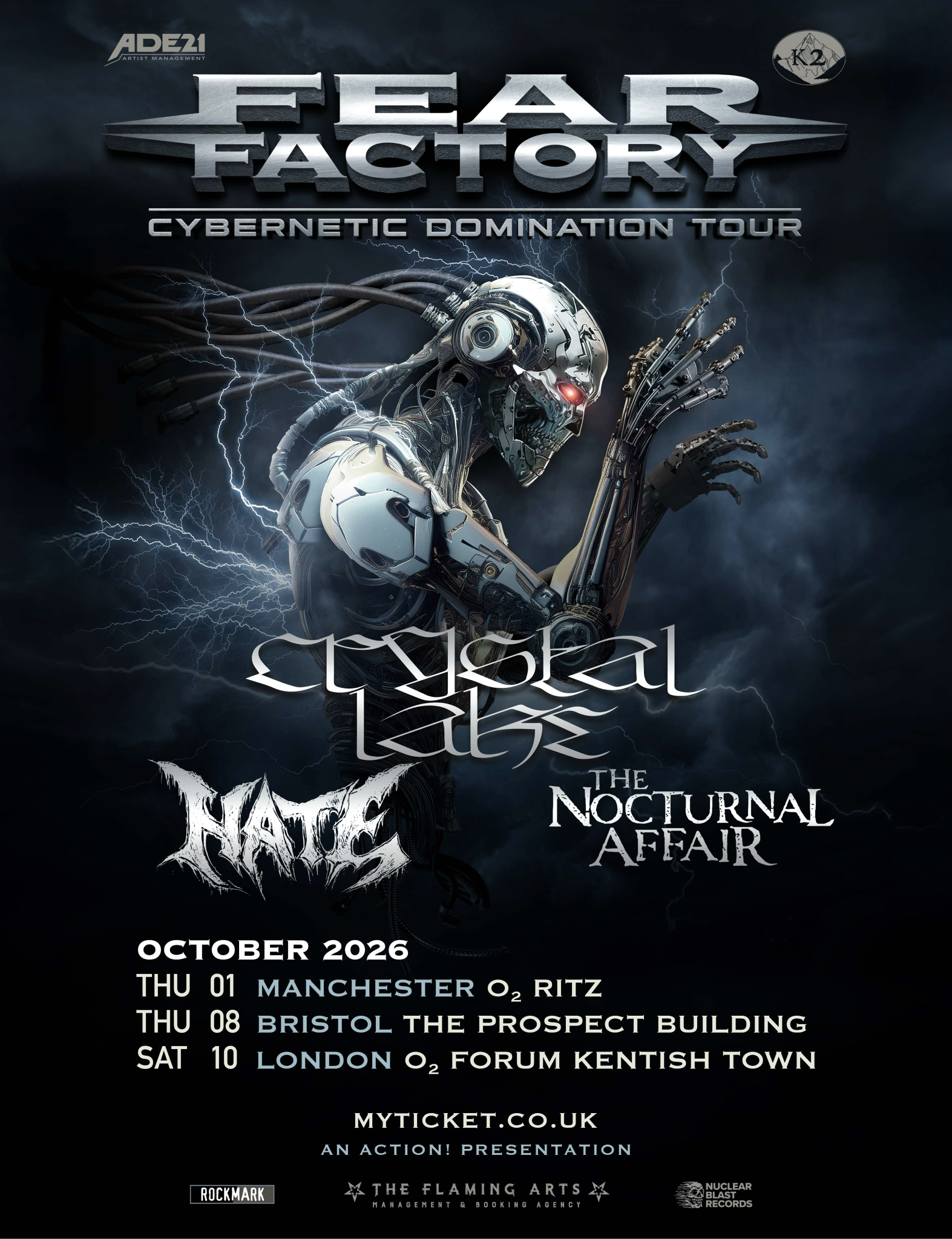 Fear Factory announce UK and Irish tour – Metal Planet Music